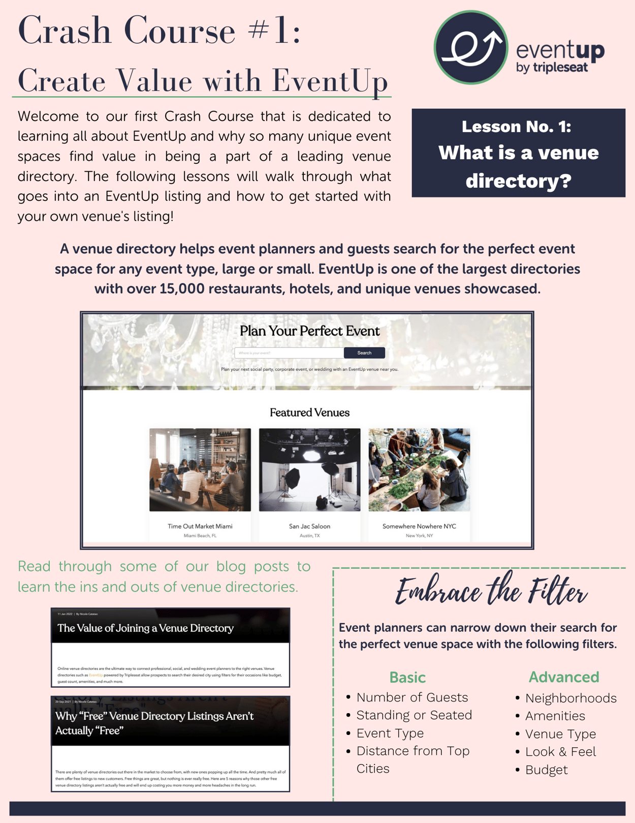 EventUp Learning Hub